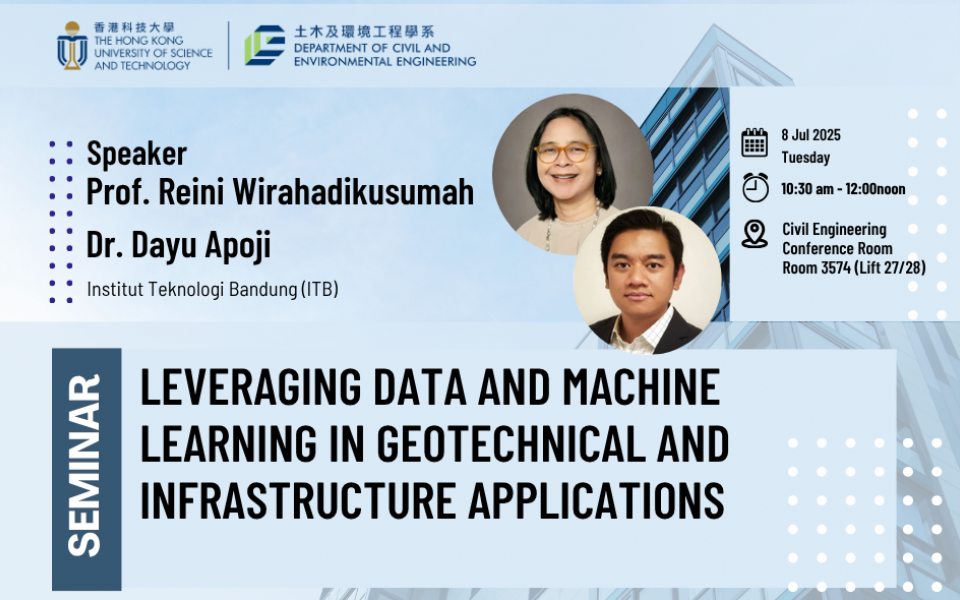 Civil Engineering Departmental Seminar - Leveraging Data and Machine Learning in Geotechnical ...